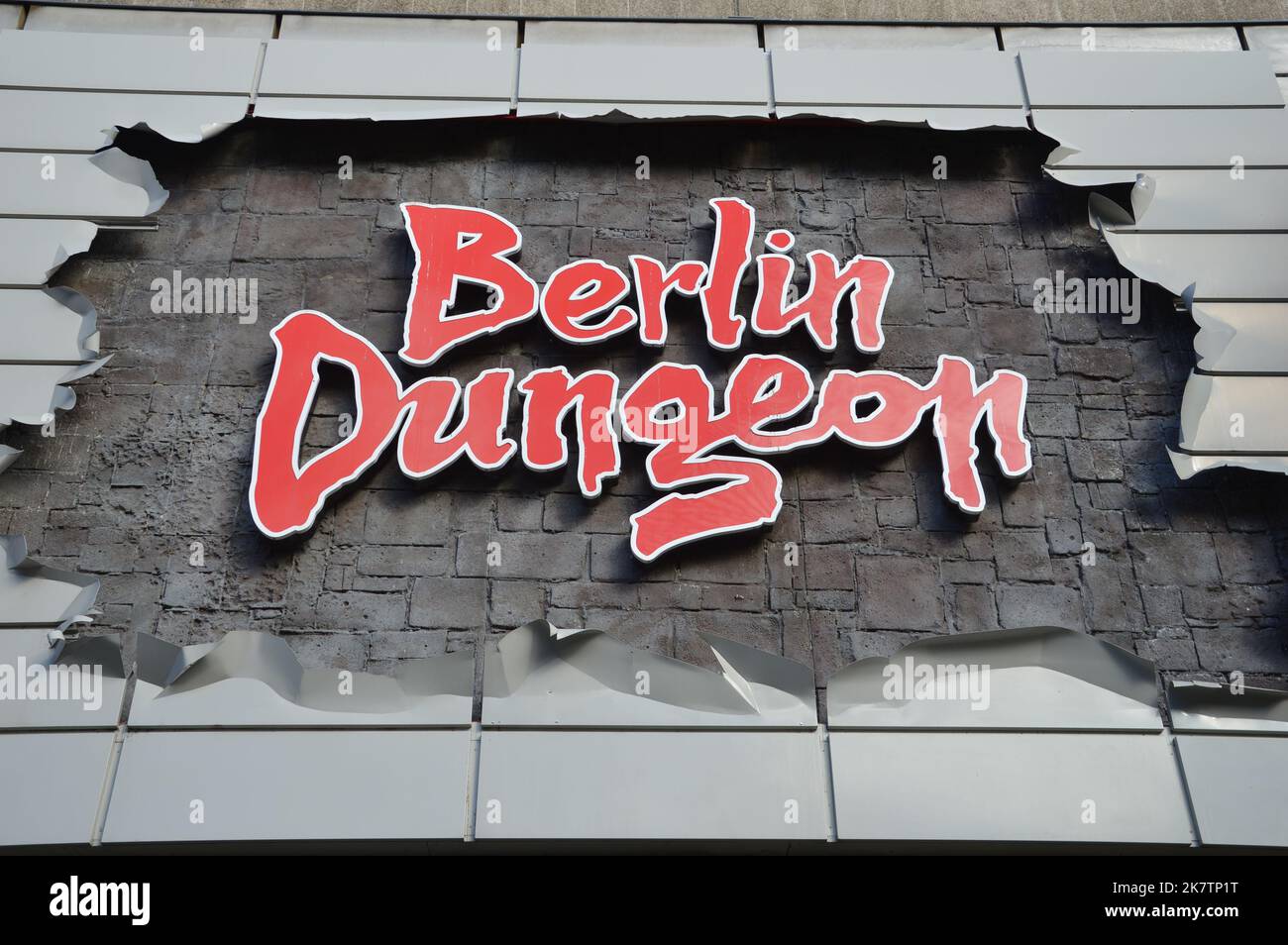 Berlin, Germany - October 16, 2022 - Berlin Dungeon tourist attraction ...