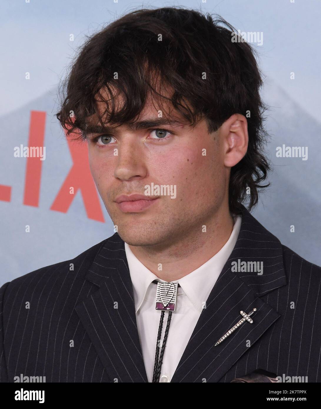 Los Angeles, USA. 18th Oct, 2022. Jamie Flatters arrives at the Netflix ...