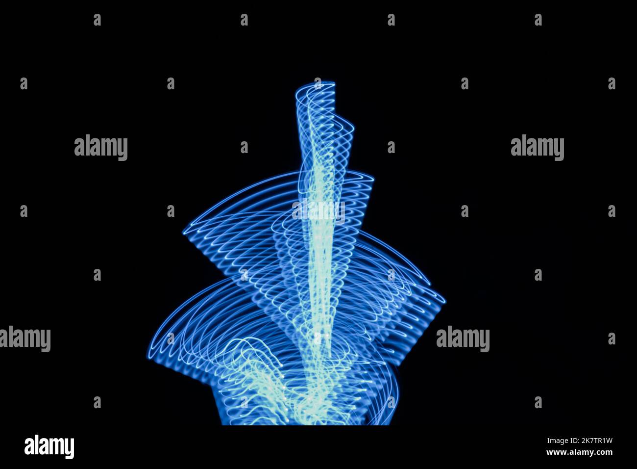 Blue wave and gold flower background hi-res stock photography and ...