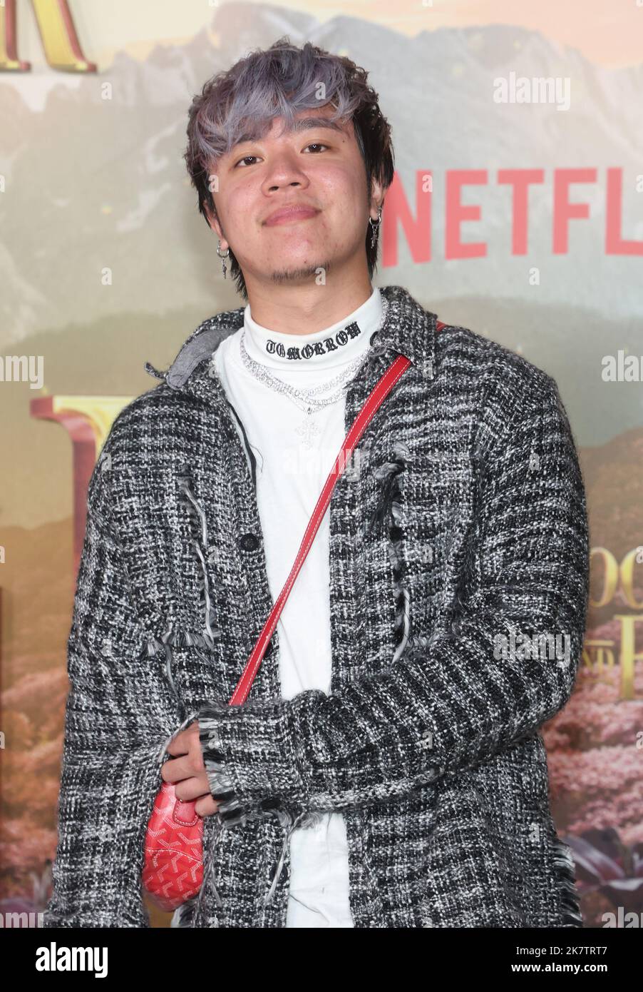 Los Angeles, California, USA. 18th Oct, 2022. Michael Le. Premiere Of ...