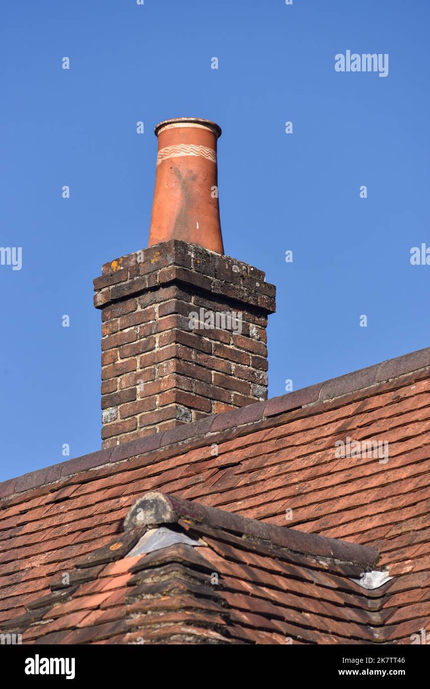 Rooftop chimney design hi-res stock photography and images - Alamy