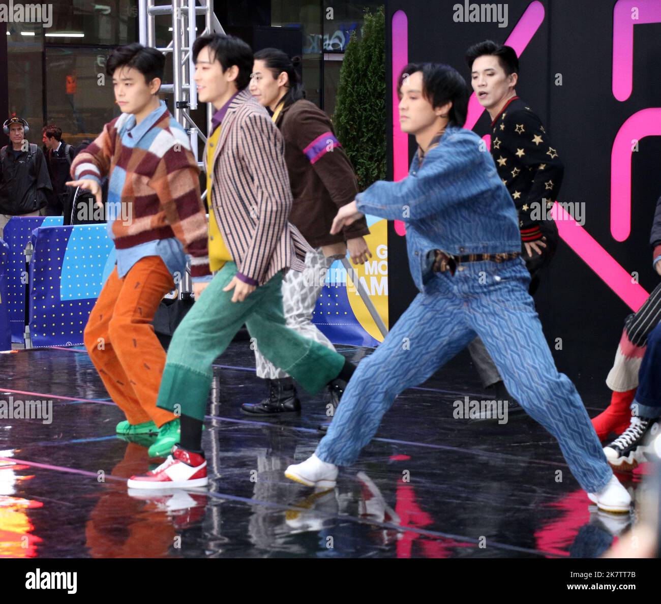 KPOP Broadway cast perform on Good Morning America in Time Square ...
