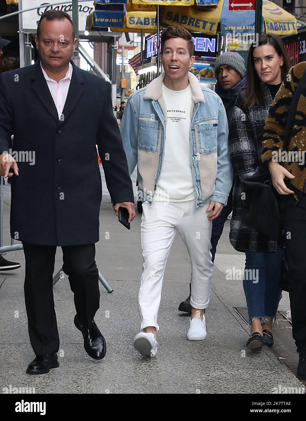 Shaun White Olympic snowboarder and entrepreneur on Good Morning ...