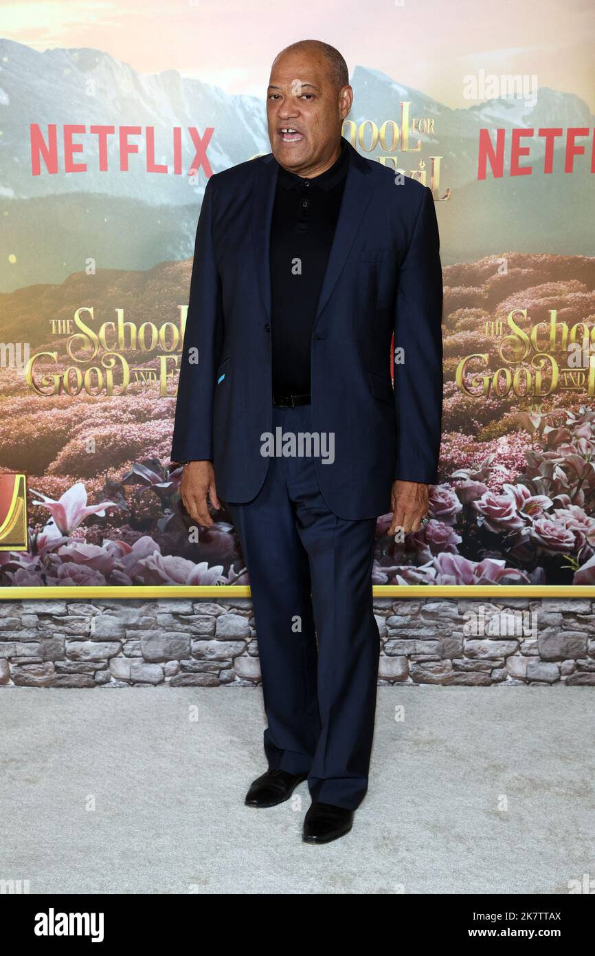 Los Angeles, California, USA. 18th Oct, 2022. Laurence Fishburne ...