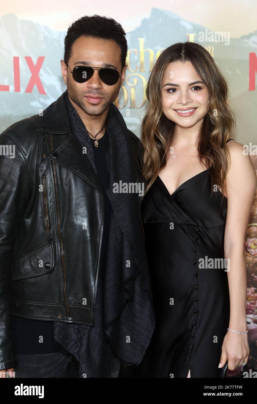 Los Angeles, California, USA. 18th Oct, 2022. Corbin Bleu, Sasha ...