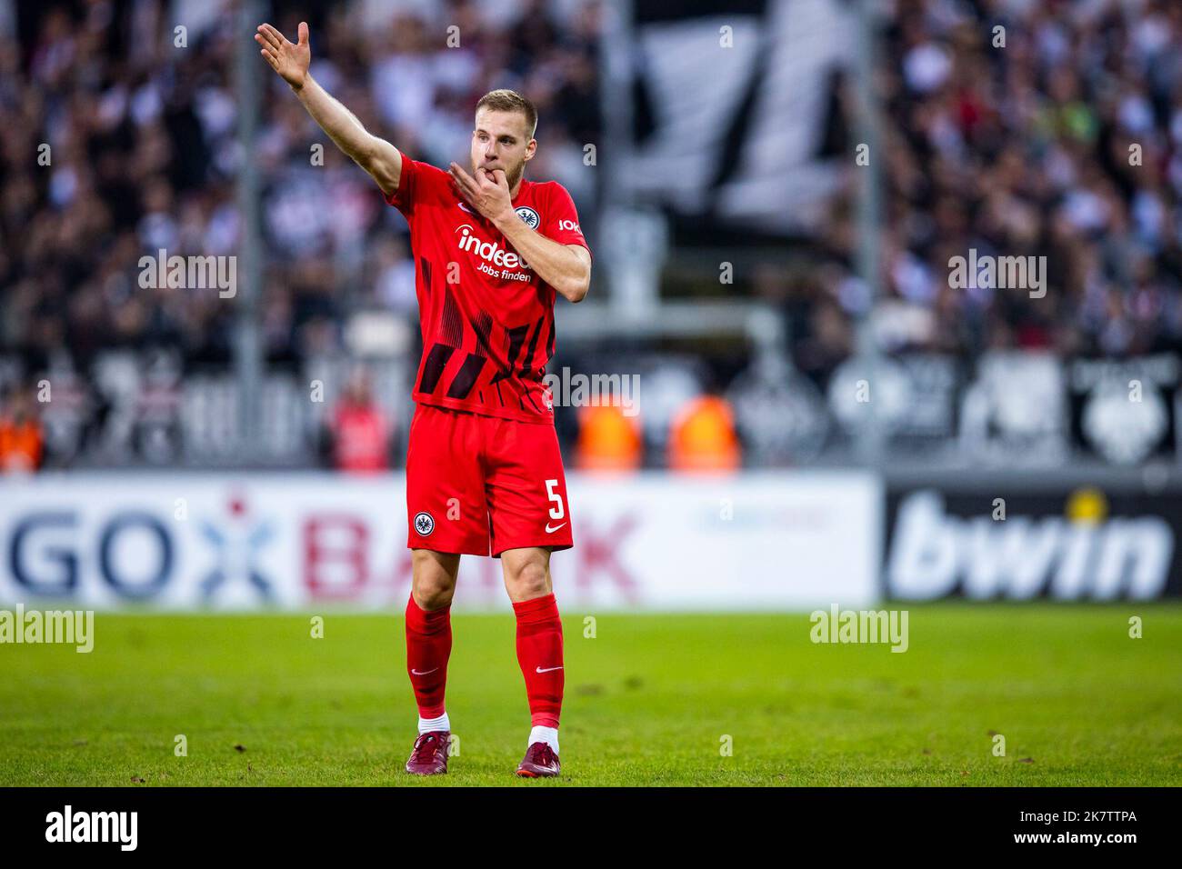 Stuttgart, Germany. 18th Oct, 2022. Soccer: DFB-Pokal, Stuttgarter ...