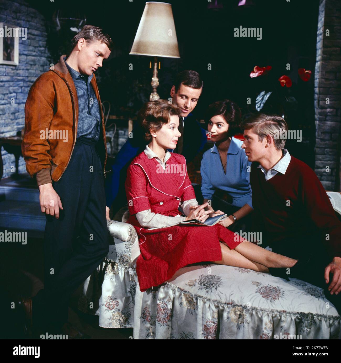 Drei Jungen und ein Mädchen, Fernsehfilm, Deutschland 1962, Regie: Rolf ...