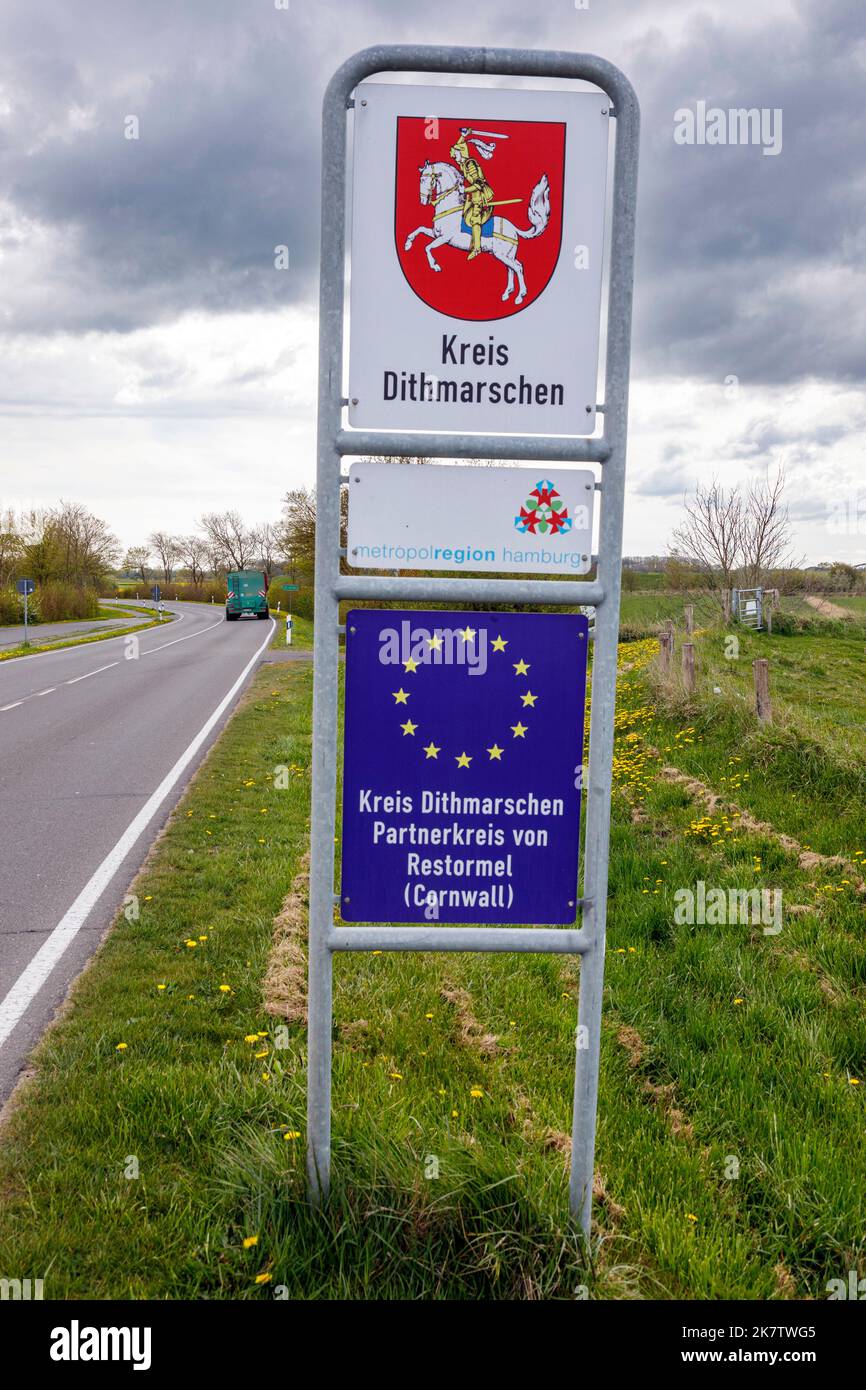 District of Dithmarschen Stock Photo - Alamy