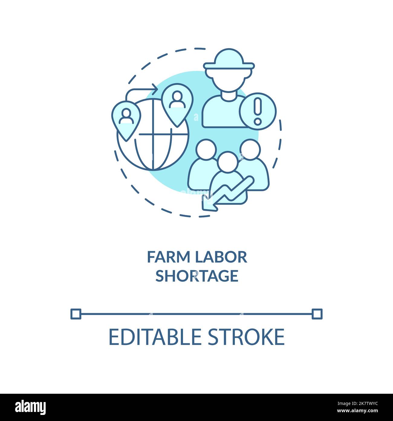 Labor shortage Stock Vector Images - Alamy