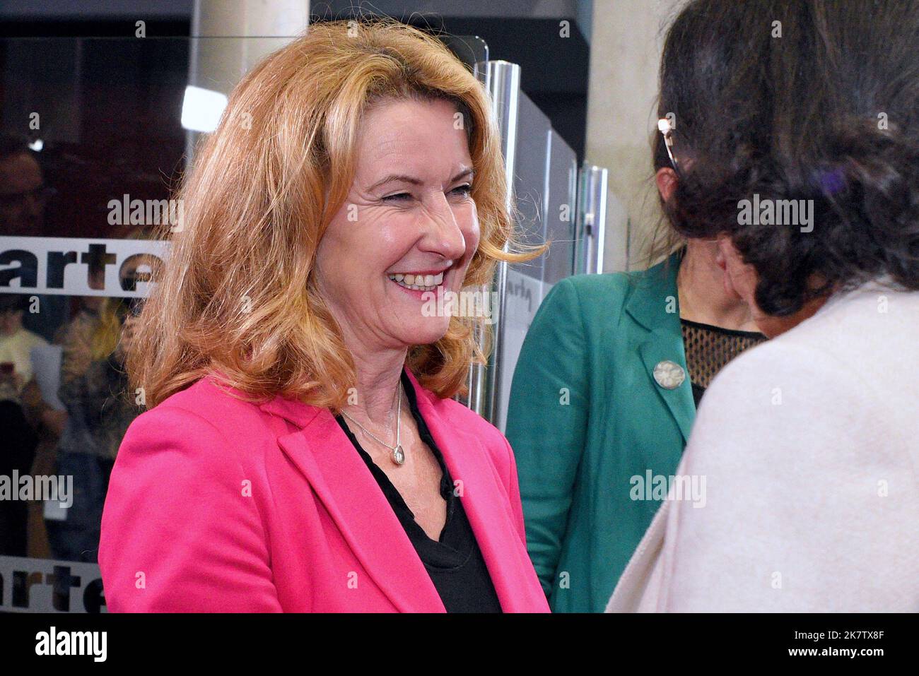 Heike Raab, coordinator of the German Broadcasting Commission during ...