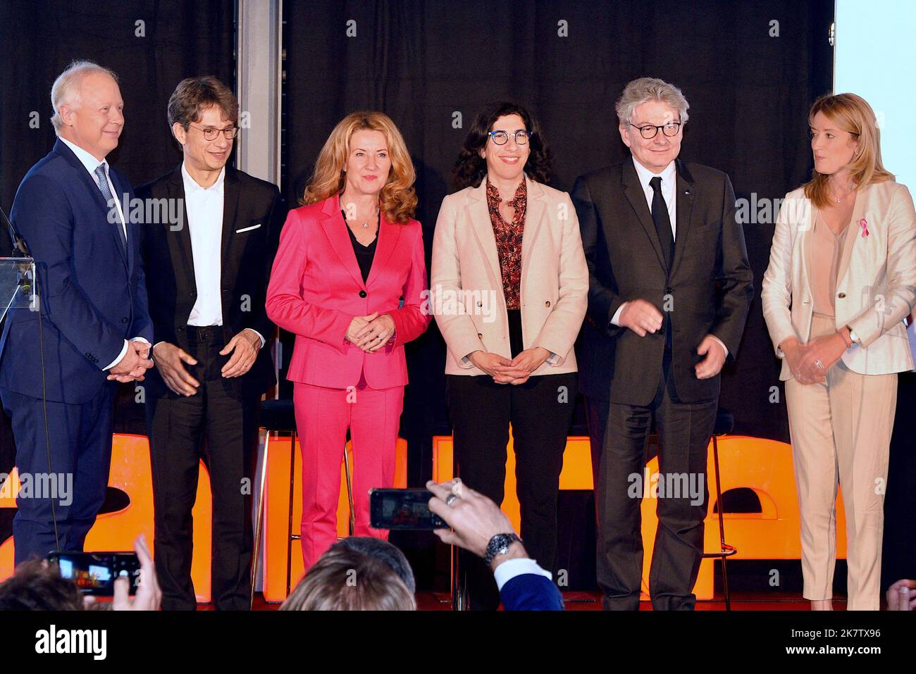 Tom Buhrow, Director of ARD, Bruno Patino, Director of France Culture ...