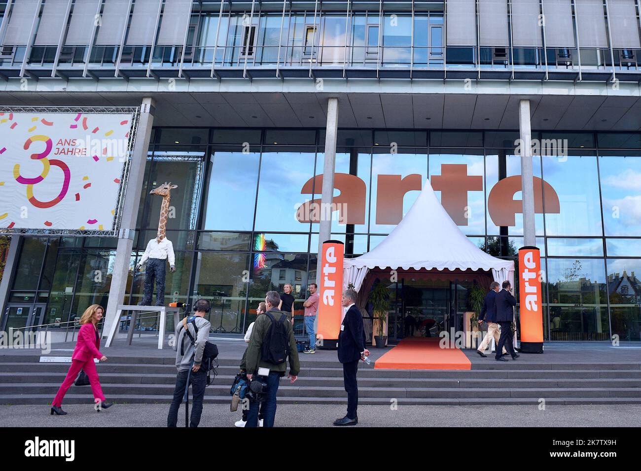 Ceremony of the 30th anniversary of the television channel ARTE on ...