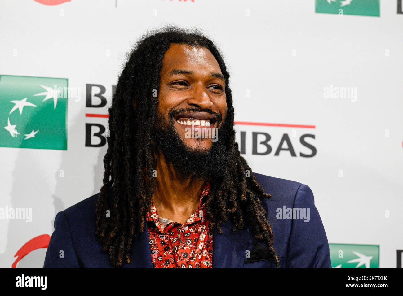 ROME, ITALY - OCTOBER 18: Jahlil T Hall attends the photocall for ...