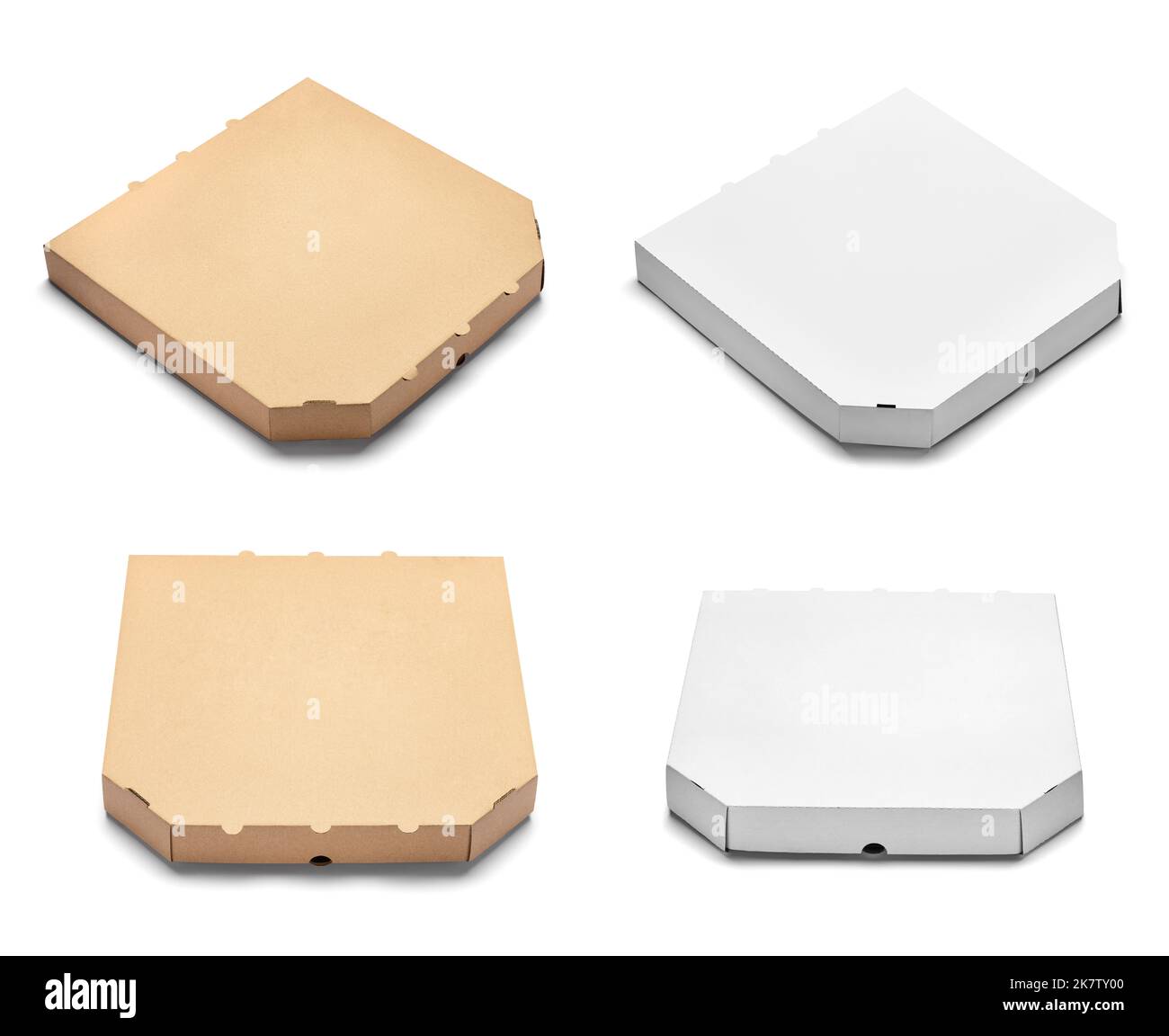 pizza box food cardboard delivery package Stock Photo - Alamy