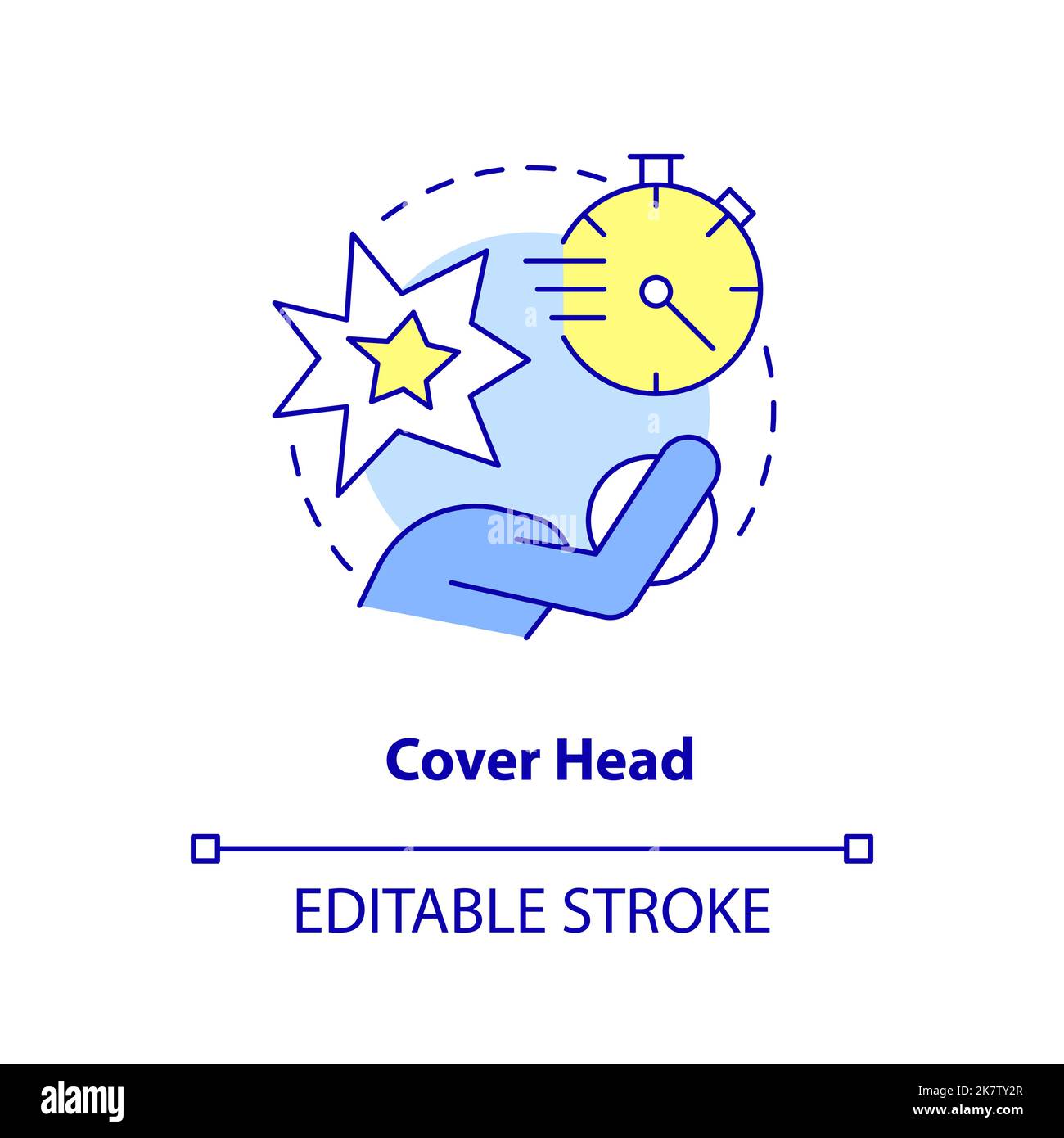 Cover head hi-res stock photography and images - Alamy