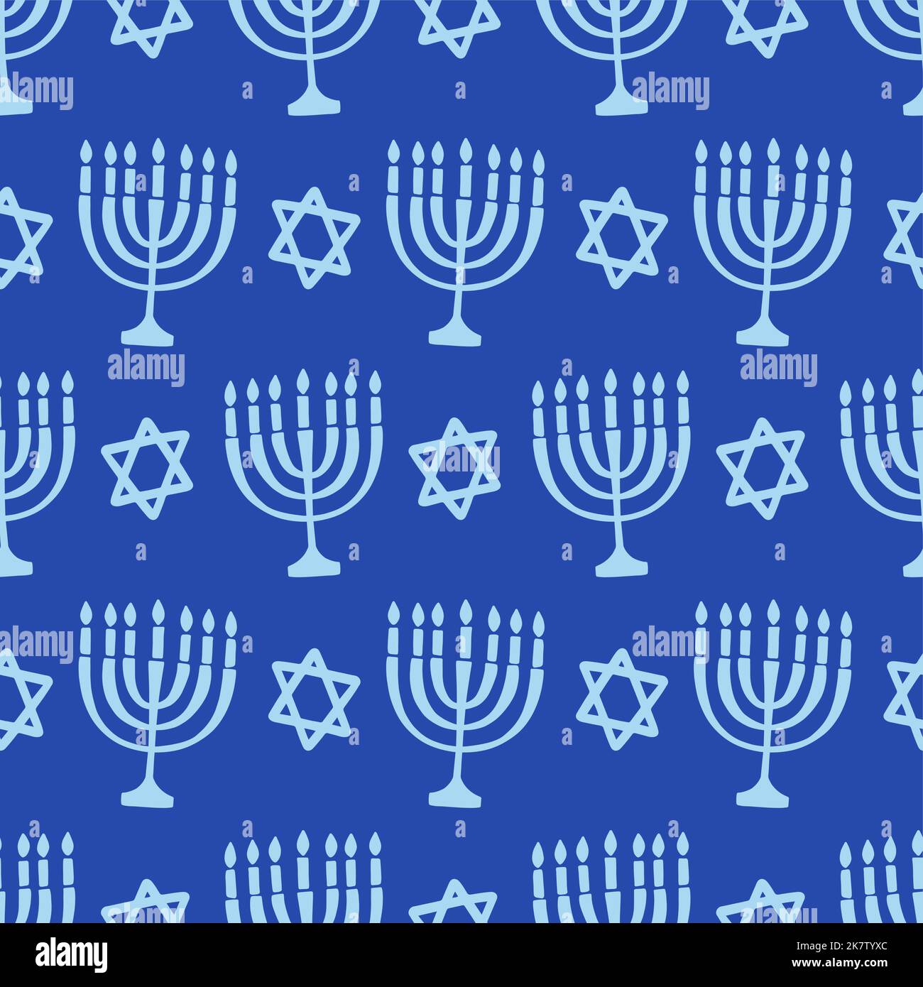 Happy hanukkah seamless pattern Stock Vector Image & Art - Alamy