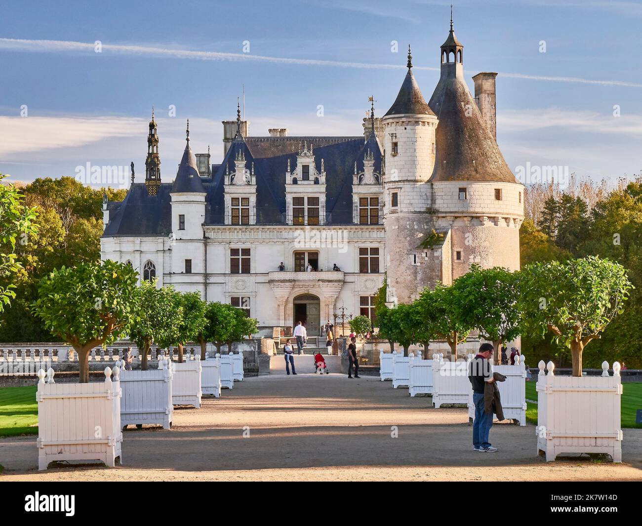 Cher Valley, Chenonceaux (central France): the Chateau de Chenonceau ... Cher Valley, Chenonceaux (central France): the Chateau de Chenonceau ...