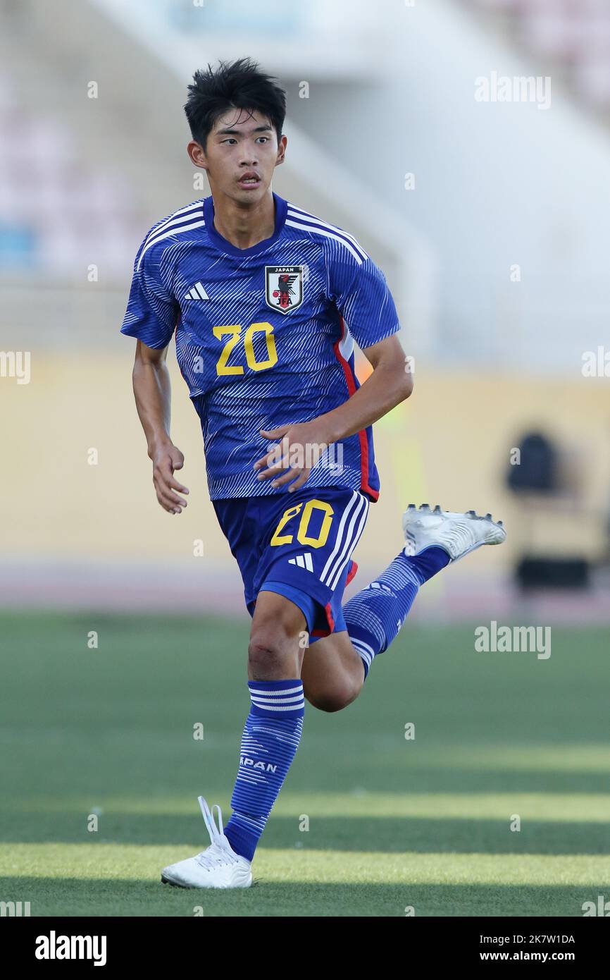 U-16 Japan's Yuto Uehara during the 2023 AFC U-17 Asian Cup ...