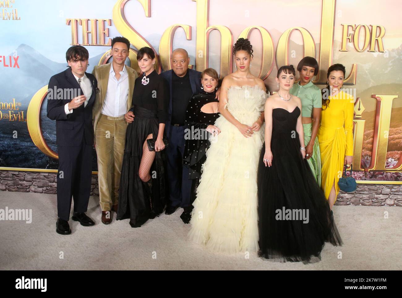 Los Angeles, California, USA. 18th Oct, 2022. Jamie Flatters, Kit Young ...