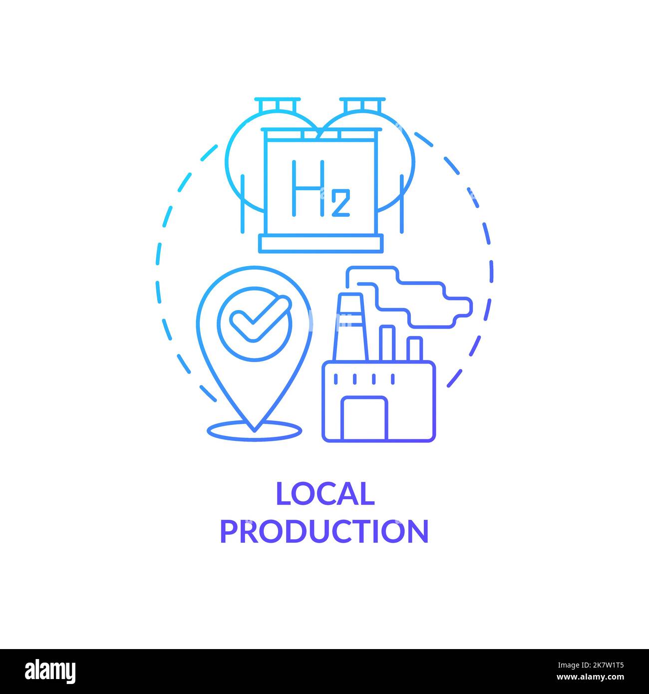 Regional power station Stock Vector Images - Alamy