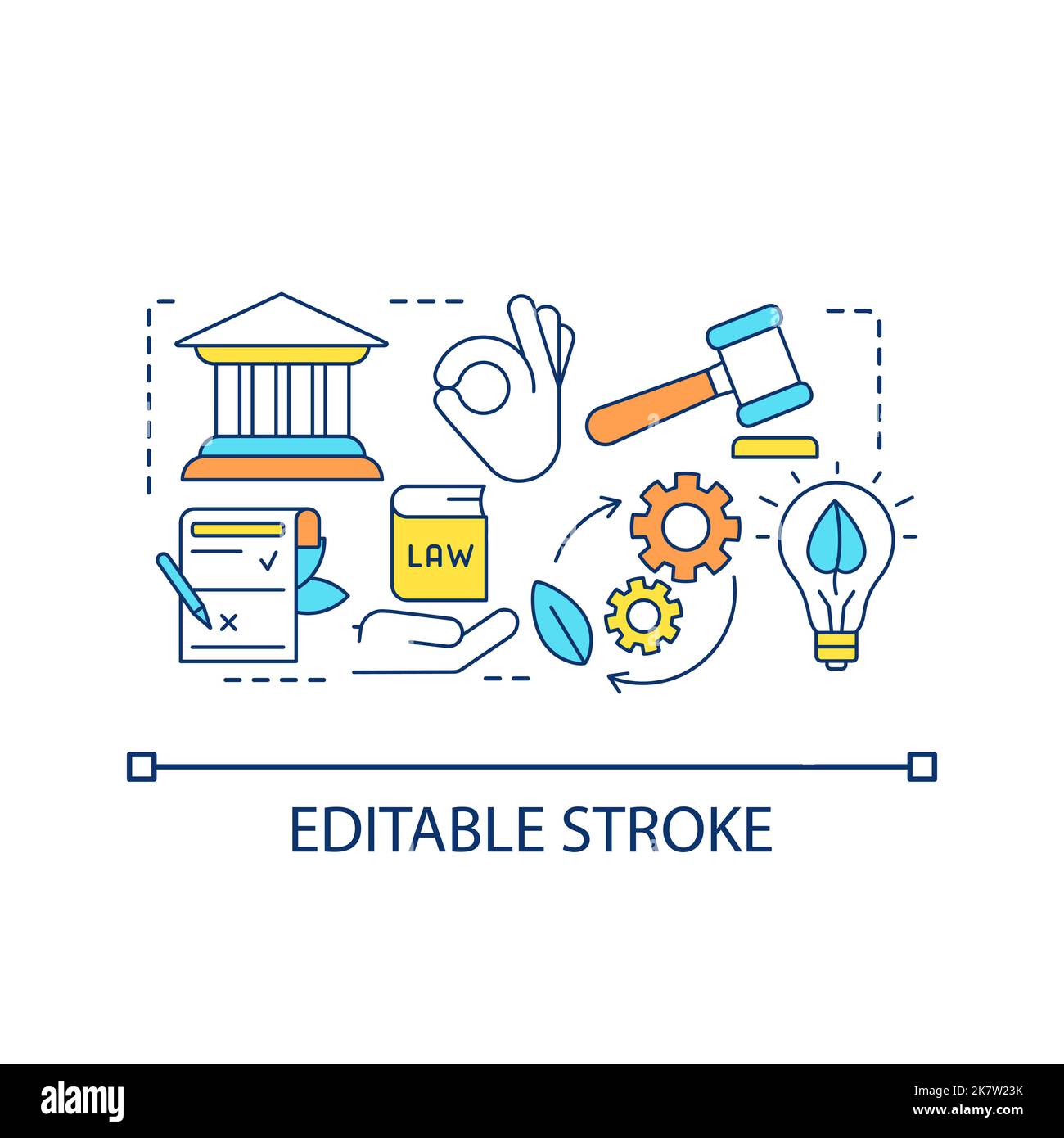 Local regulations concept icon Stock Vector Image & Art - Alamy