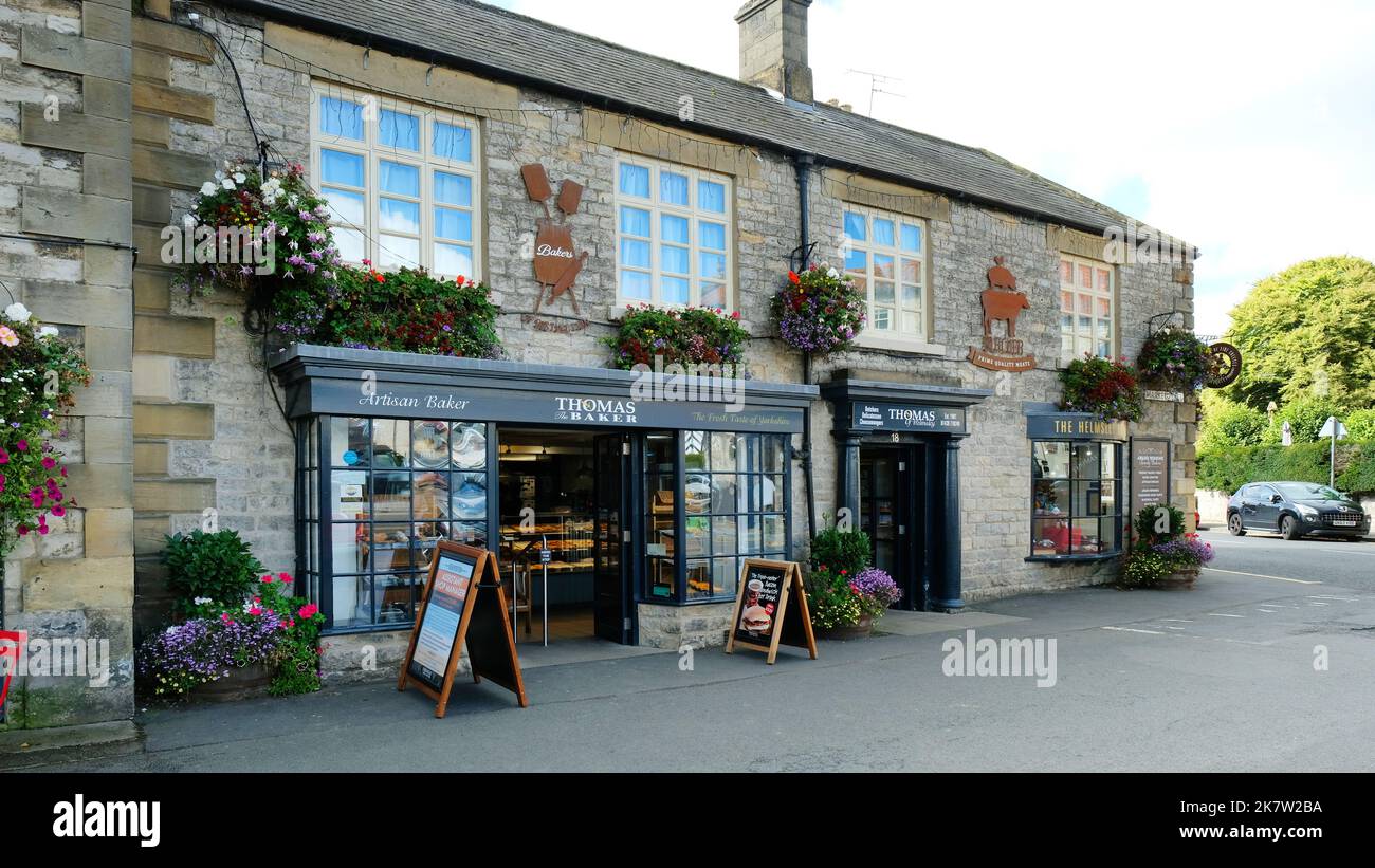 Yorkshire village bakery hi-res stock photography and images - Alamy