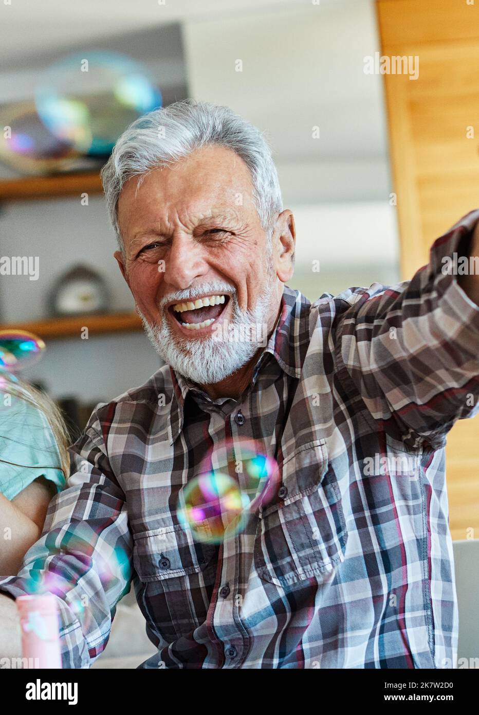 Portrait smiling mature man home hi-res stock photography and images ...