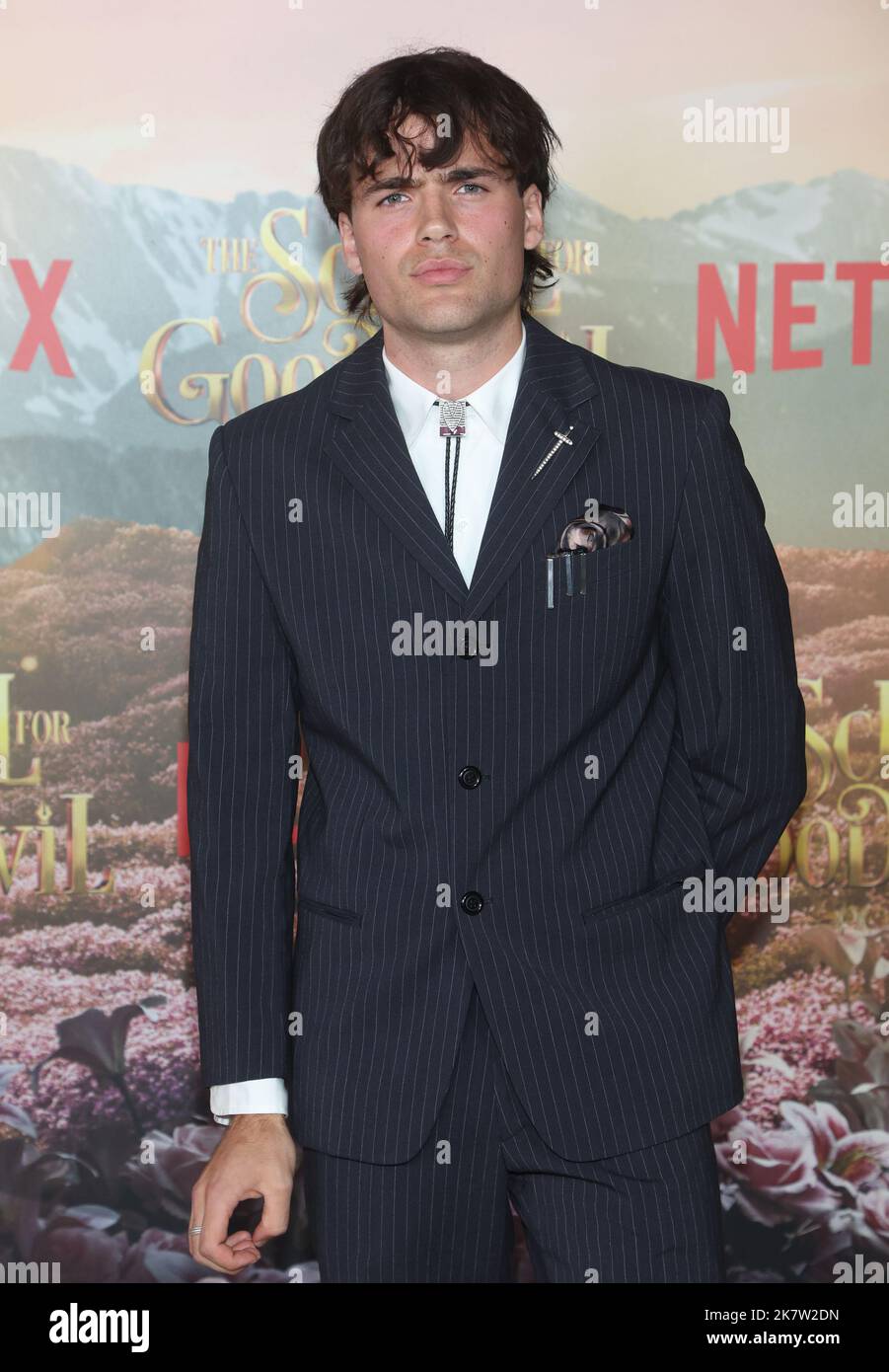 Los Angeles, Ca. 18th Oct, 2022. Jamie Flatters at the Netflix Premiere ...