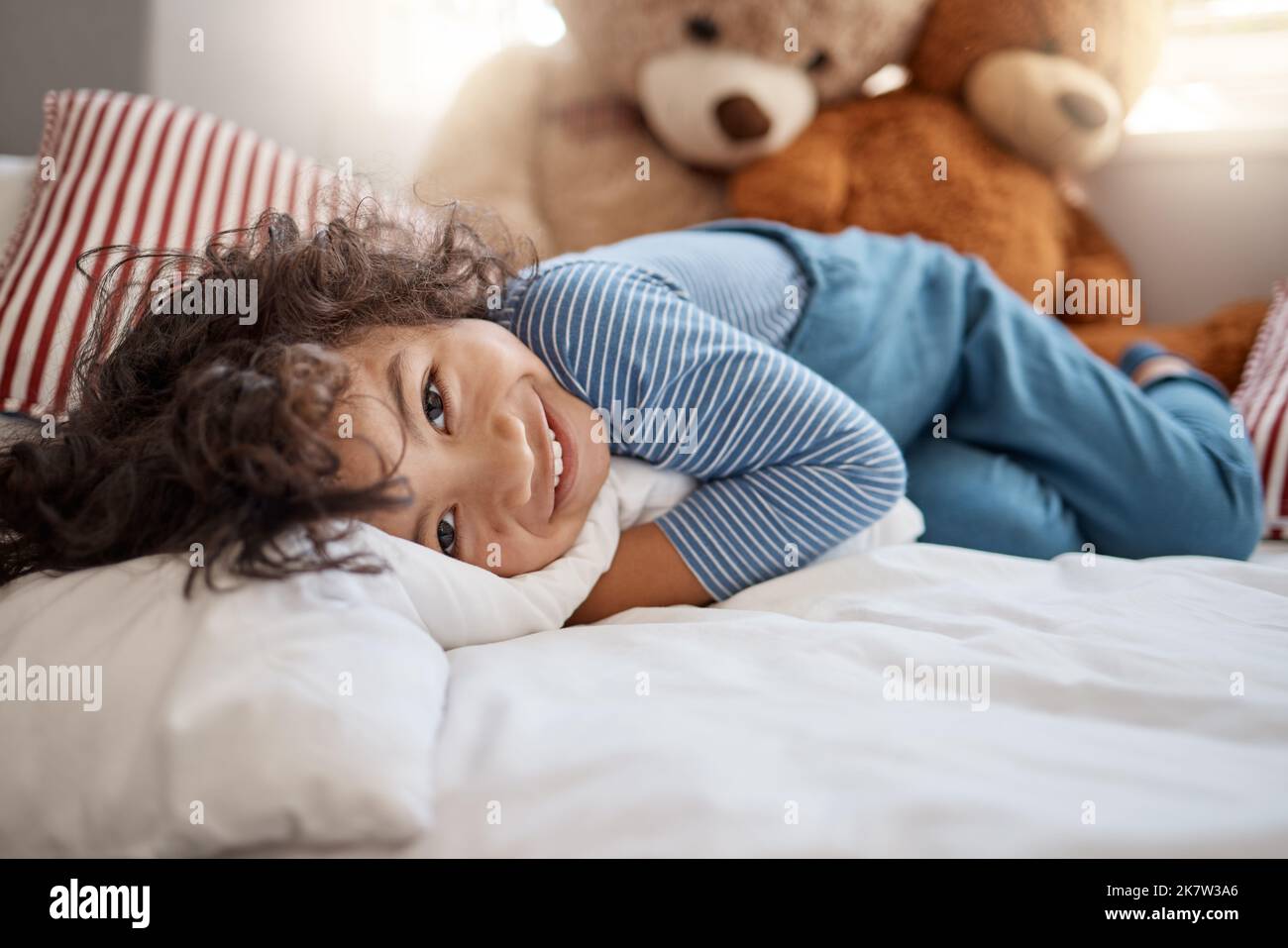 Nurture with patience, kindness and good deeds. Portrait of an adorable ...