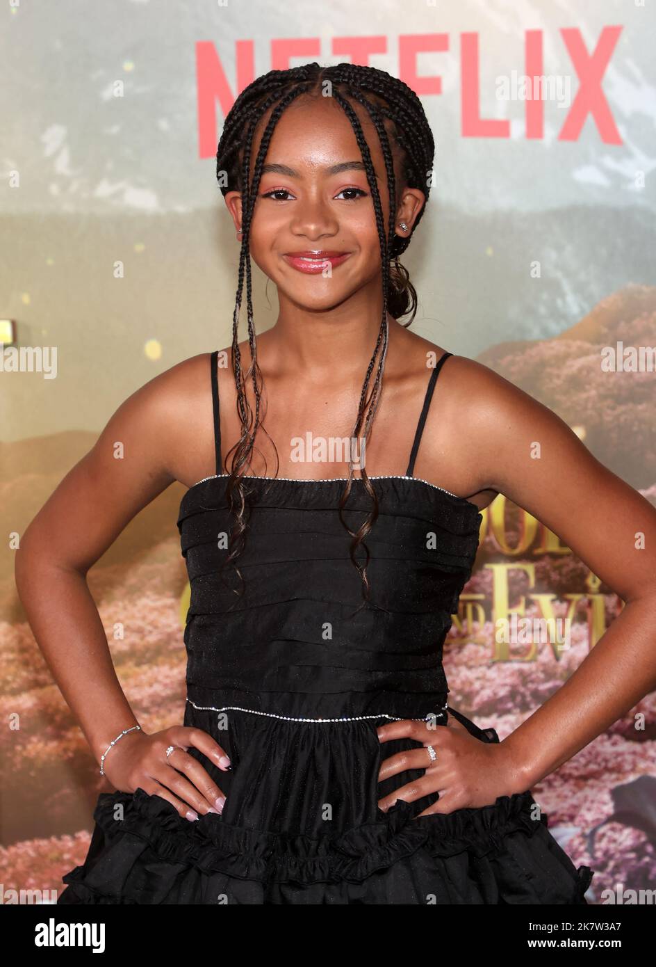 Los Angeles, Ca. 18th Oct, 2022. Faithe Herman at the Netflix Premiere ...