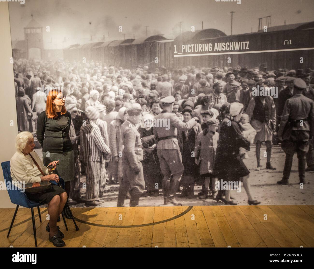 London UK 19 Oct 2022 Renee Salt, Auschwitz survivor at the Seen ...