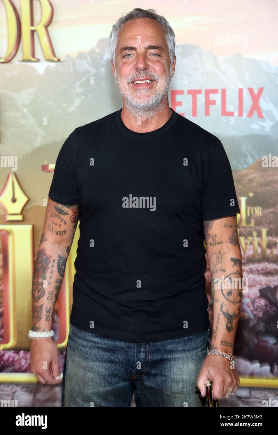 18 October 2022 - Los Angeles, California - Titus Welliver. Premiere Of ...