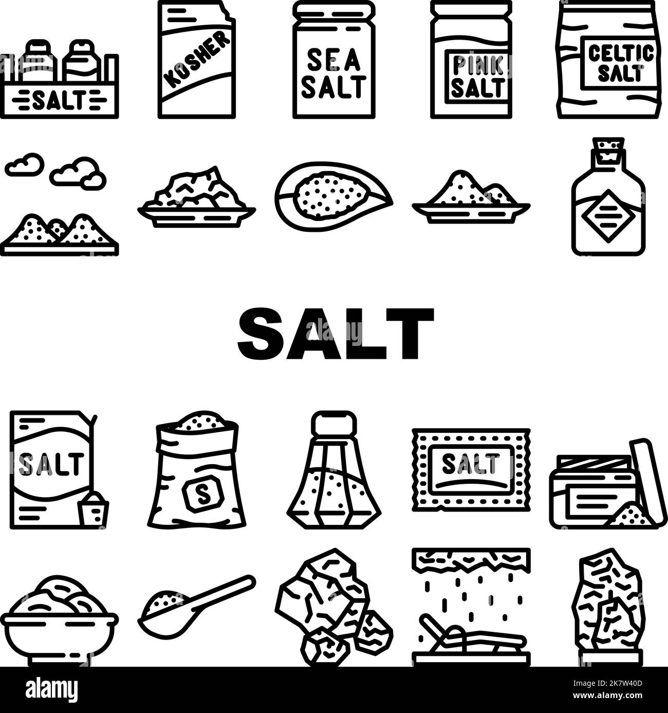 Vintage salt and pepper set Black and White Stock Photos & Images - Alamy