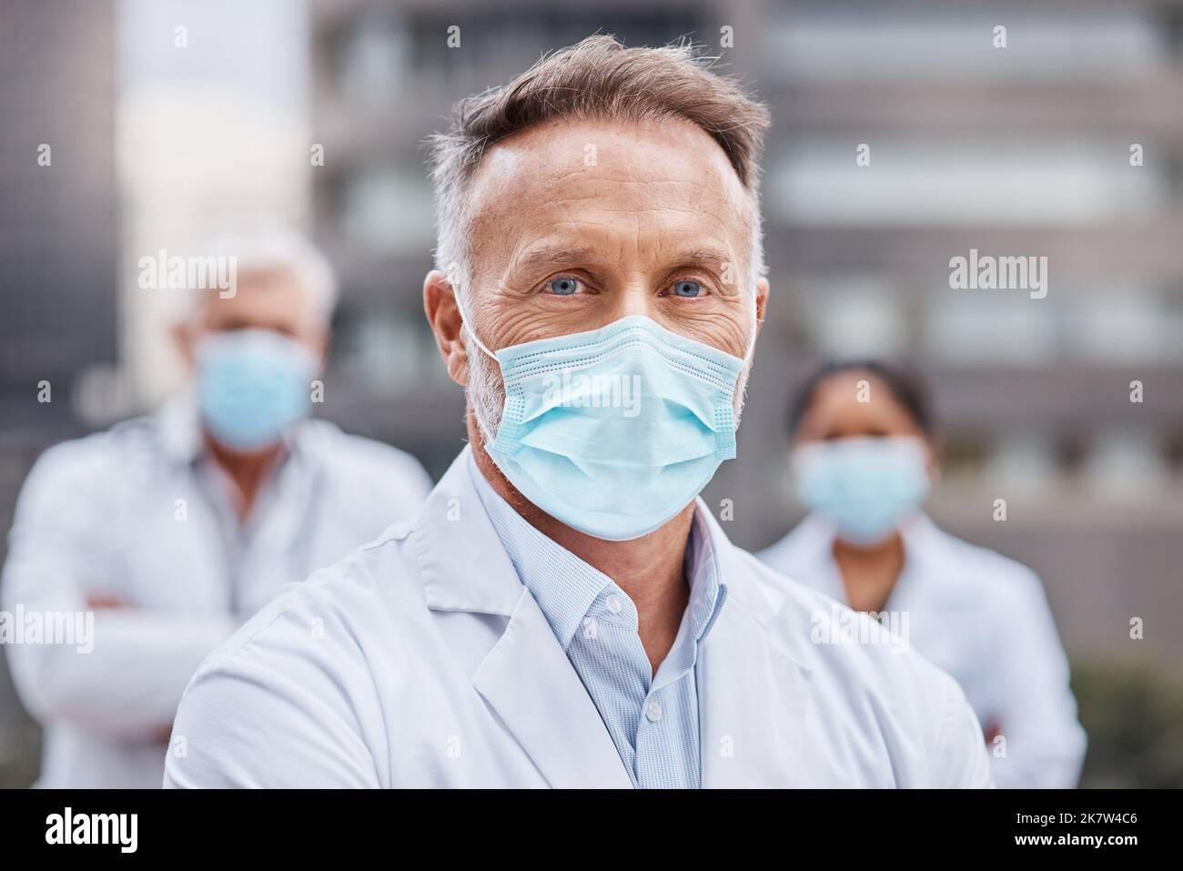 Healthcare workers risk their lives to save yours. a group of doctors ...