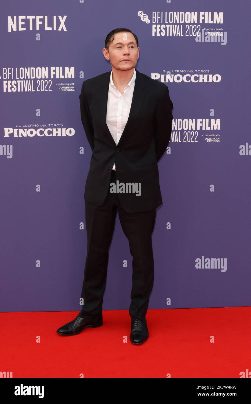 Burn Gorman attends 'Pinocchio' premiere, 66th BFI London Film Festival ...