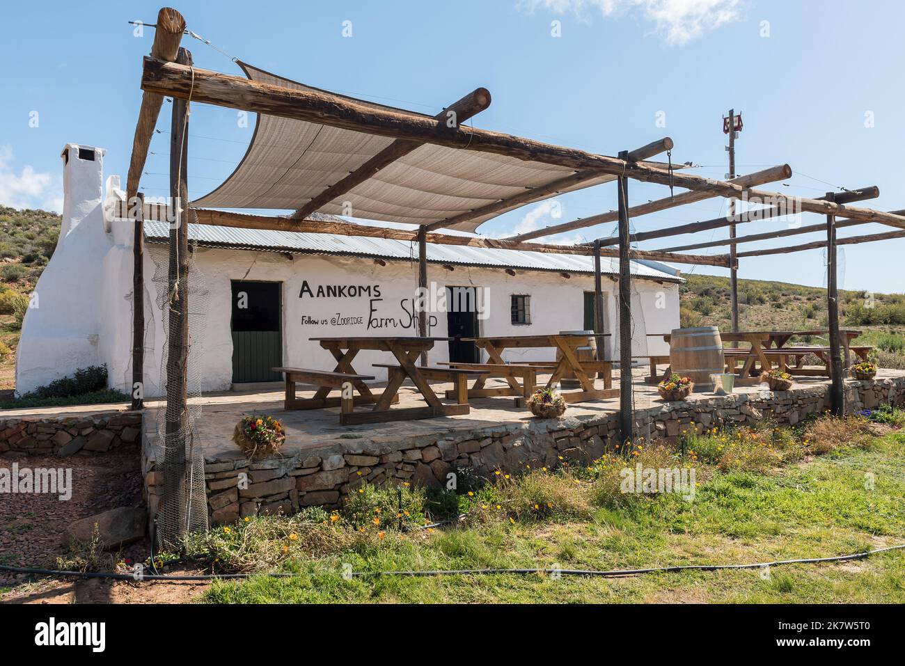 CEDERBERG, SOUTH AFRICA - SEP 4, 2022: The Aankoms Farm Shop on the ...