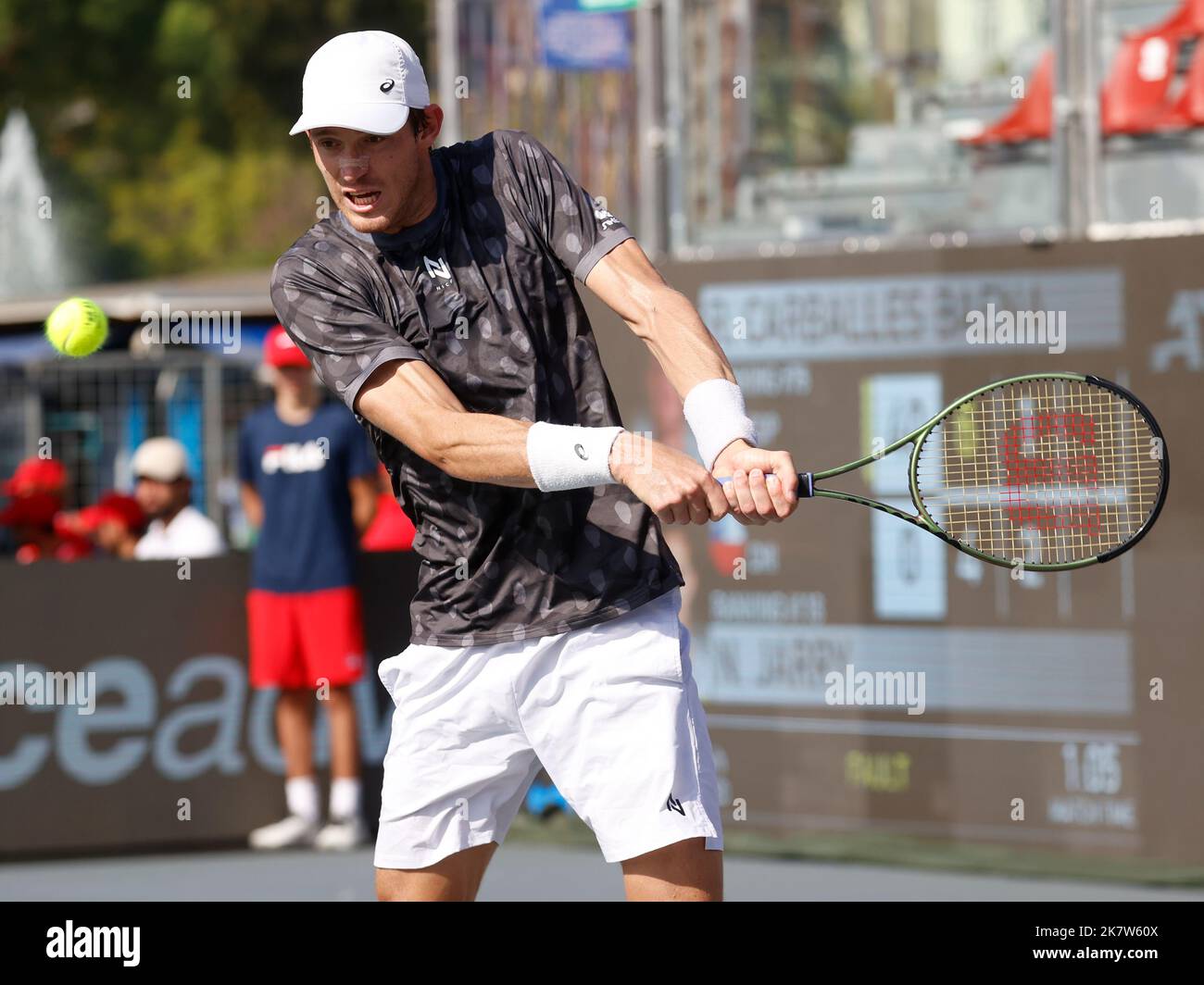 Tennis Club Napoli, Napoli, Italy, October 19, 2022, Nicolas Jarry of ...