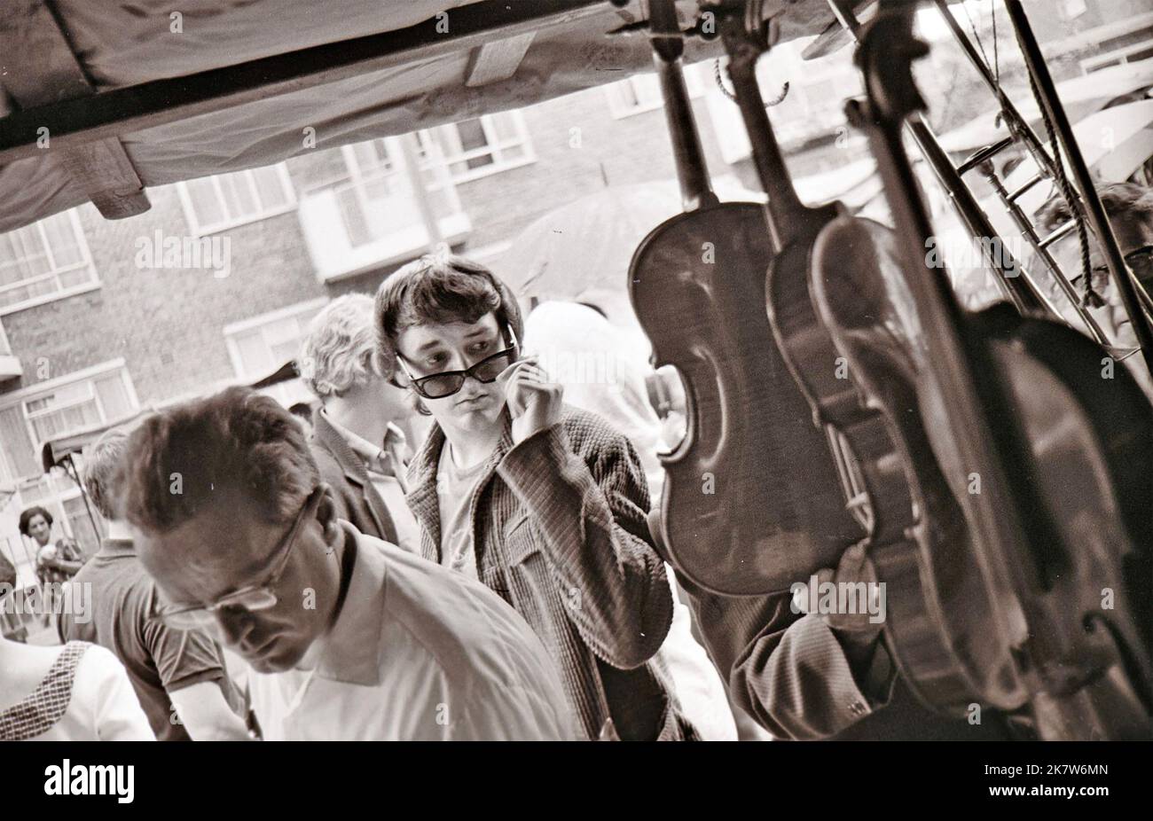 P.J.PROBY American singer and songwriter in the Portobello Market ...