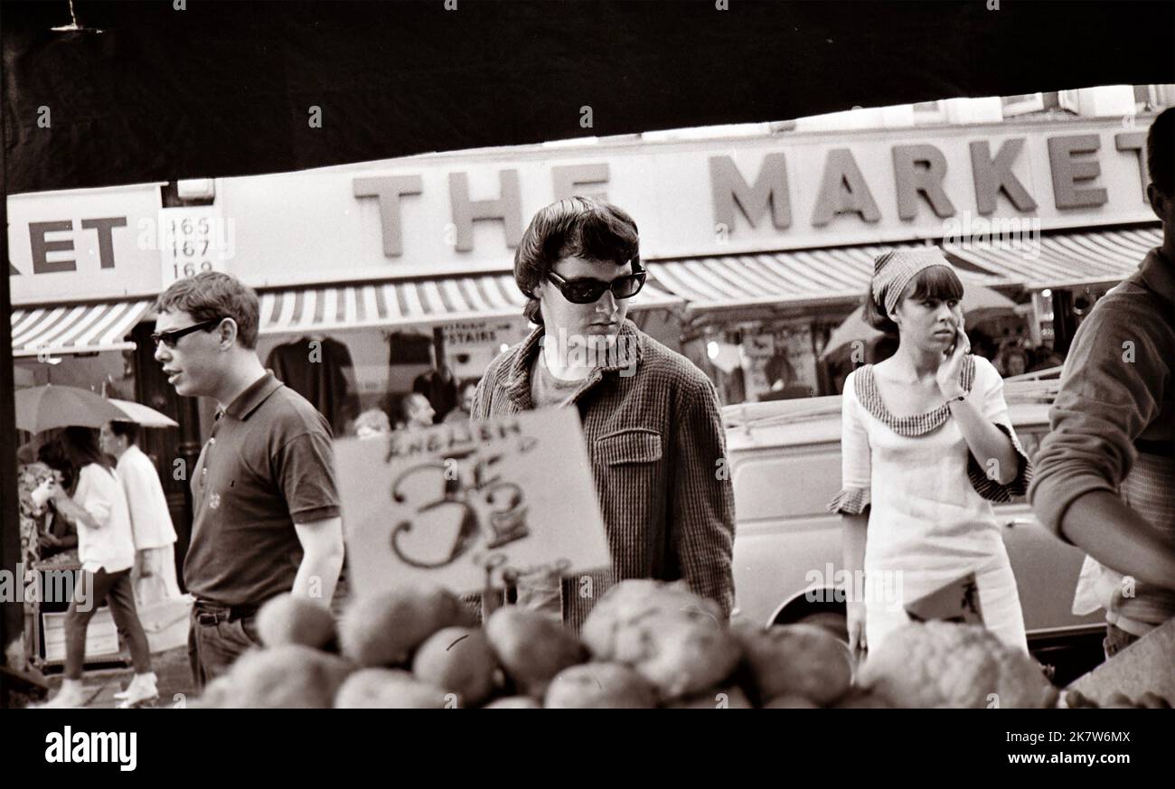 P.J.PROBY American singer and songwriter in the Portobello Market ...