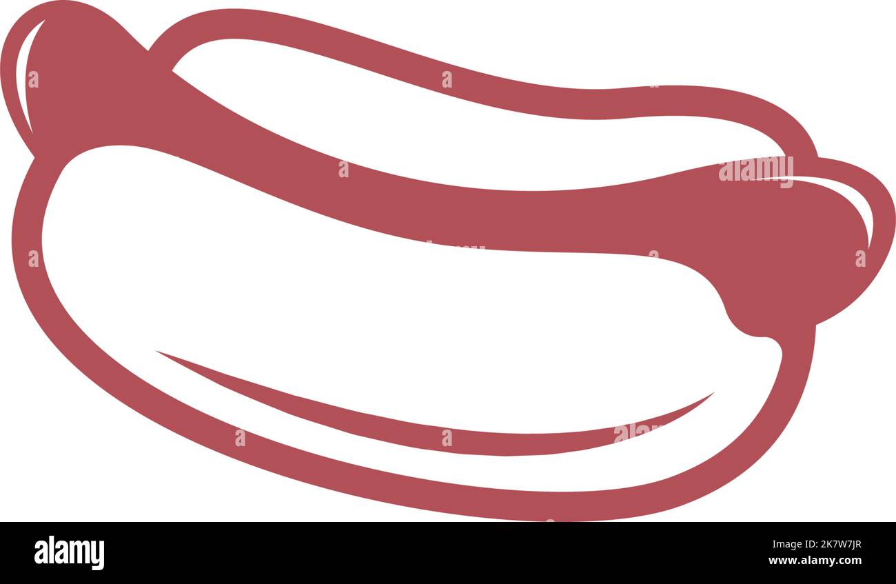 Hot dog icon logo design illustration vector Stock Vector Image & Art ...