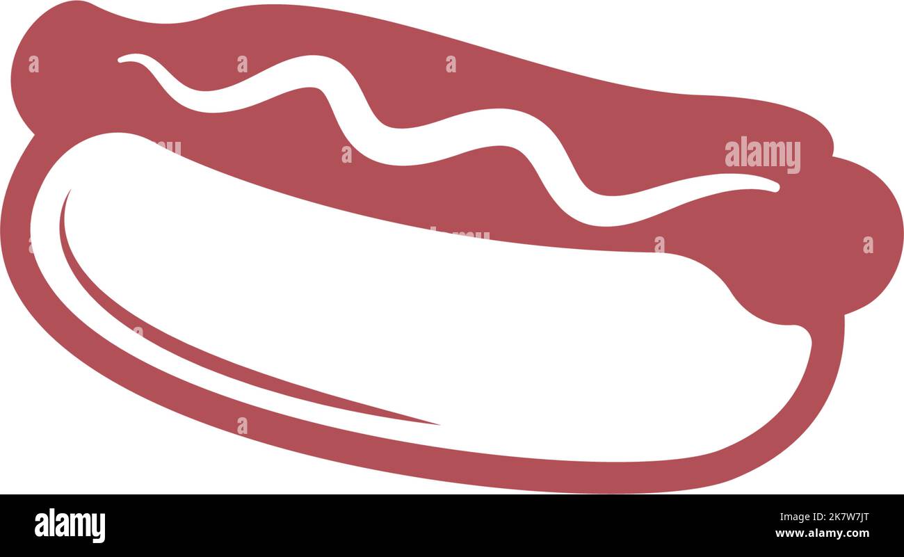Hot dog icon logo design illustration vector Stock Vector Image & Art ...