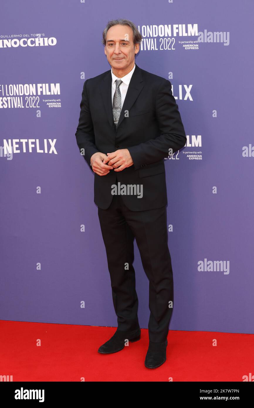 Alexandre Desplat attends 'Pinocchio' premiere, 66th BFI London Film ...