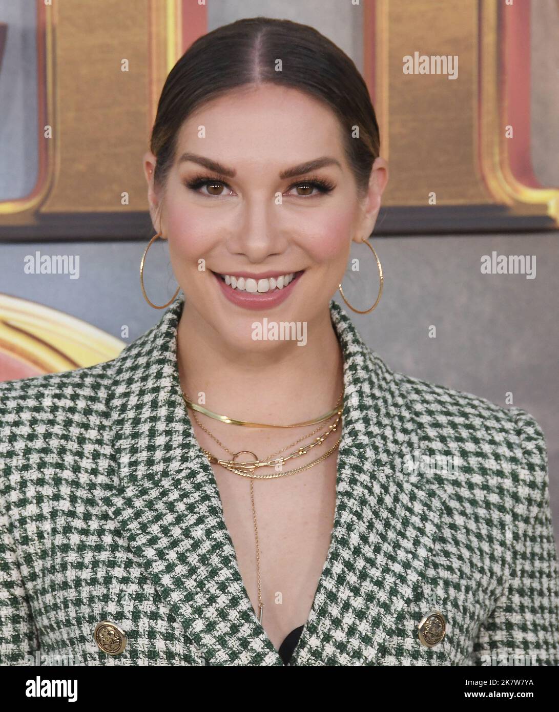Allison Holker arrives at the Netflix's THE SCHOOL FOR GOOD AND EVIL ...