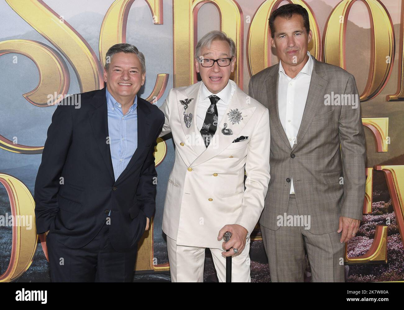 Los Angeles, USA. 18th Oct, 2022. (L-R) Ted Sarandos, Paul Feig and ...