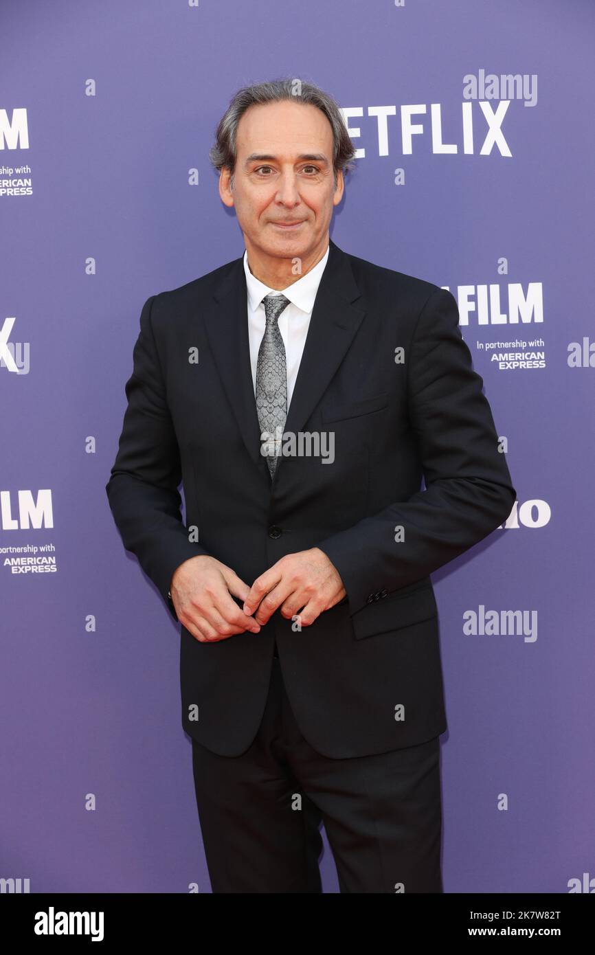 Alexandre Desplat attends 'Pinocchio' premiere, 66th BFI London Film ...