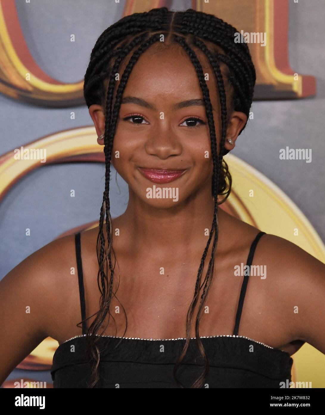 Faithe Herman arrives at the Netflix's THE SCHOOL FOR GOOD AND EVIL ...