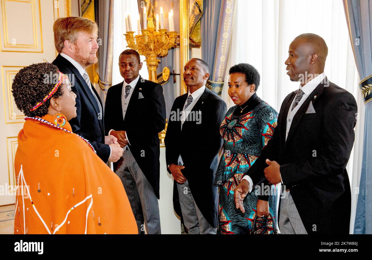 Palace Presentation of the credentials of the Ambassador of the United ...