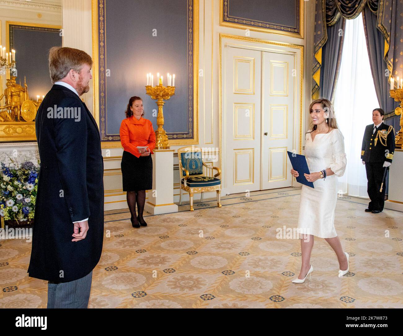 Palace Presentation of the credentials of the Ambassador to the United ...