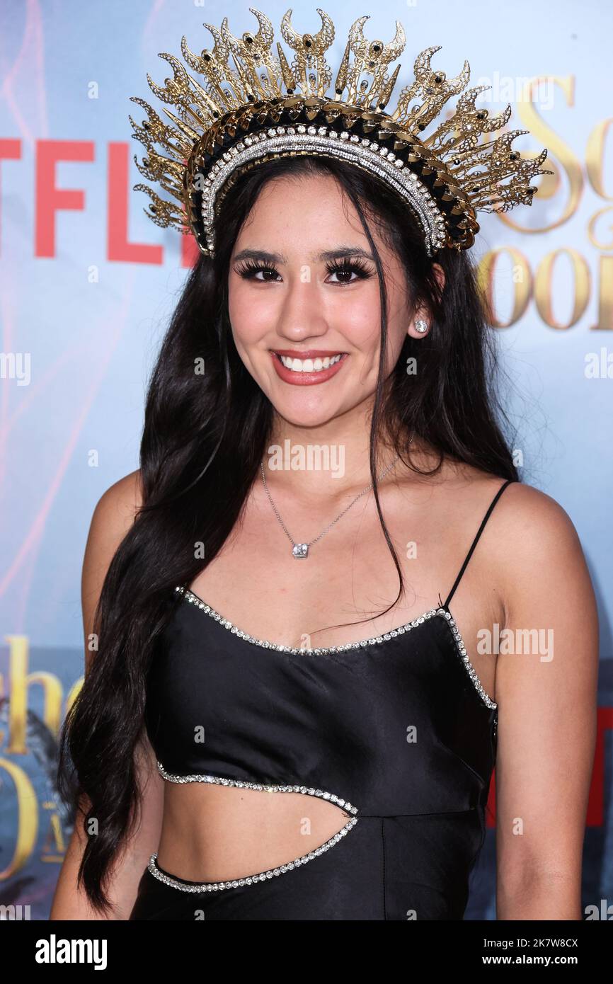 WESTWOOD, LOS ANGELES, CALIFORNIA, USA - OCTOBER 18: Hawaii McLaughlin ...