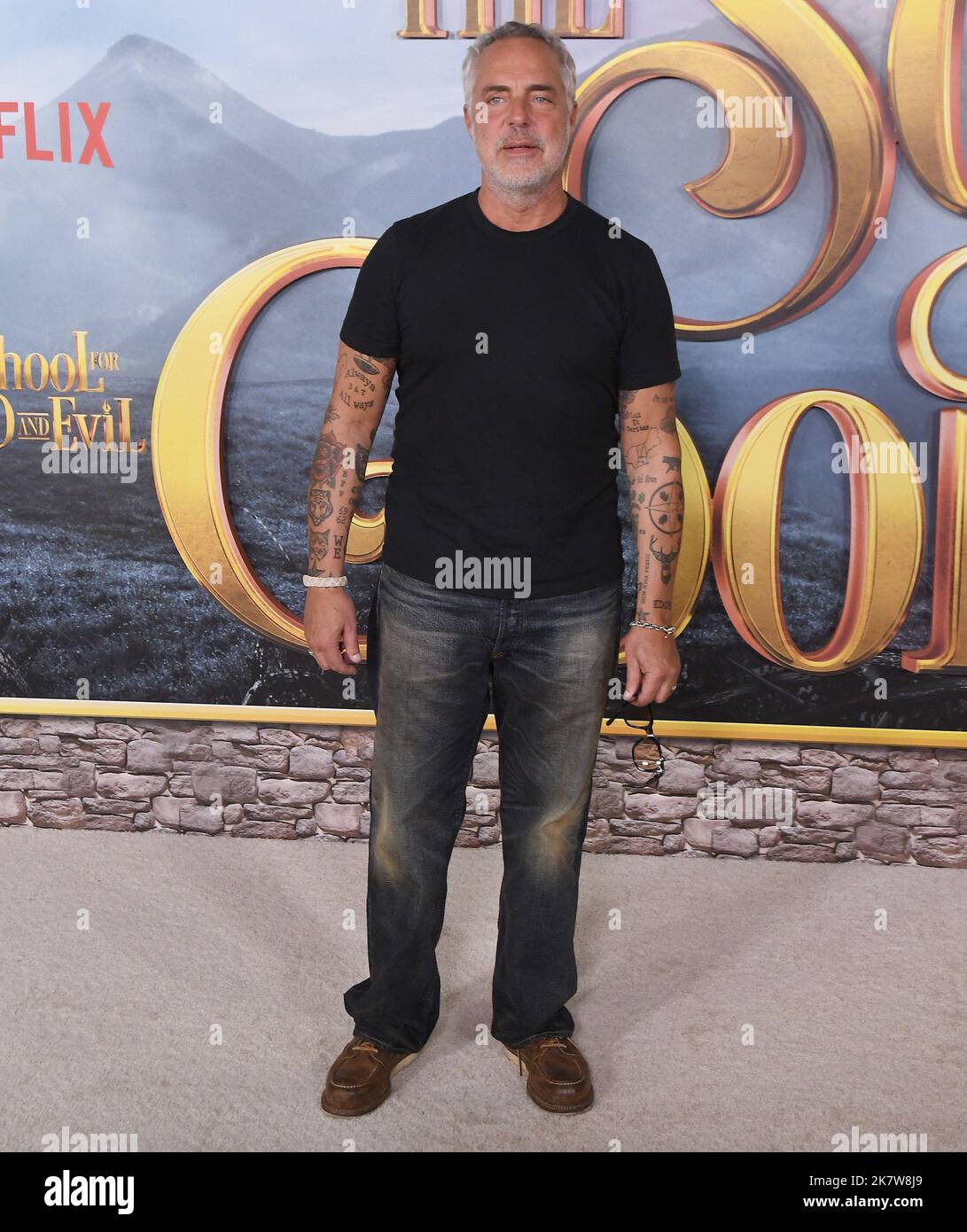 Titus Welliver arrives at the Netflix's THE SCHOOL FOR GOOD AND EVIL ...